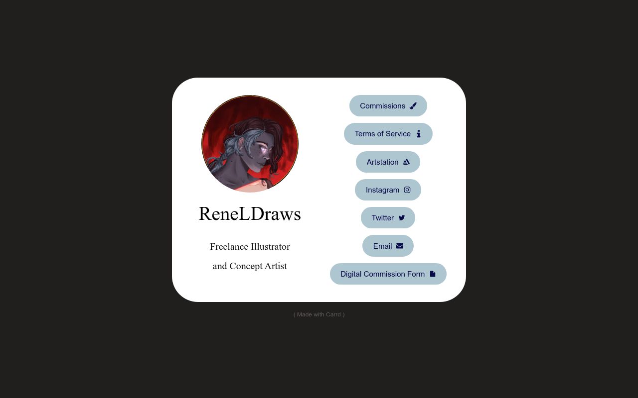 ReneLDraws Info page